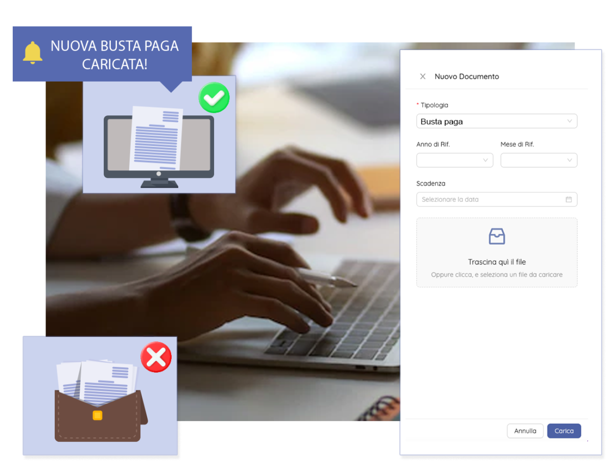 HRSemplice - Gestione presenze, turni e buste paga